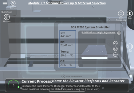 EOS M 290 Extended Reality Basic Training App | EOS GmbH